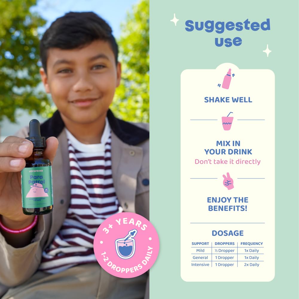 Black walnut extract for kids' health