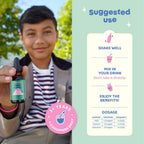 Black walnut extract for kids' health