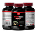 Black walnut garlic supplement capsules