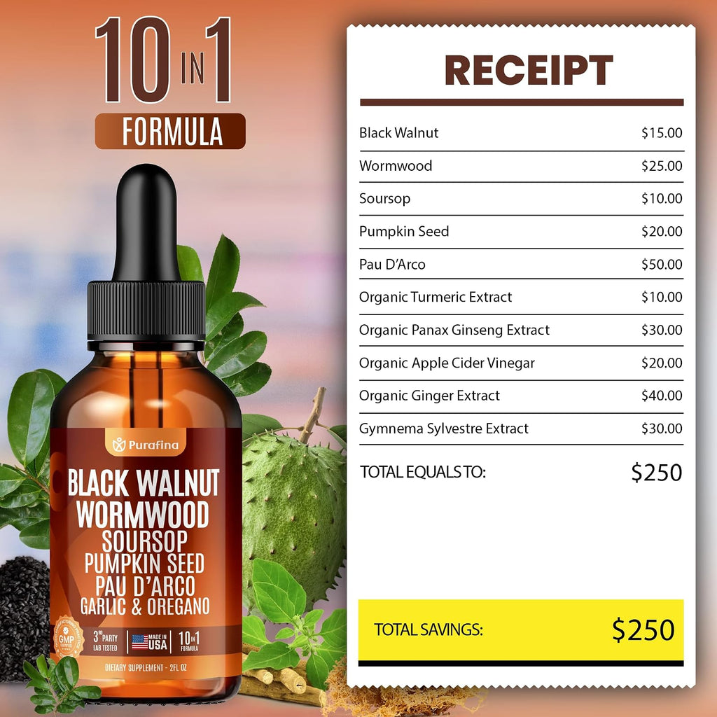 Black walnut herbal remedy
