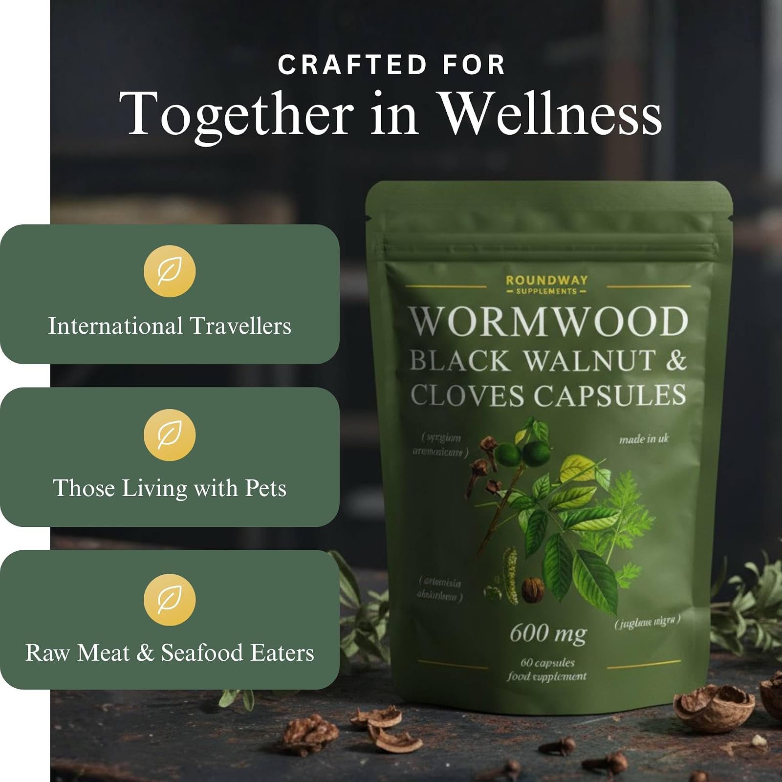 Black walnut hull health benefits