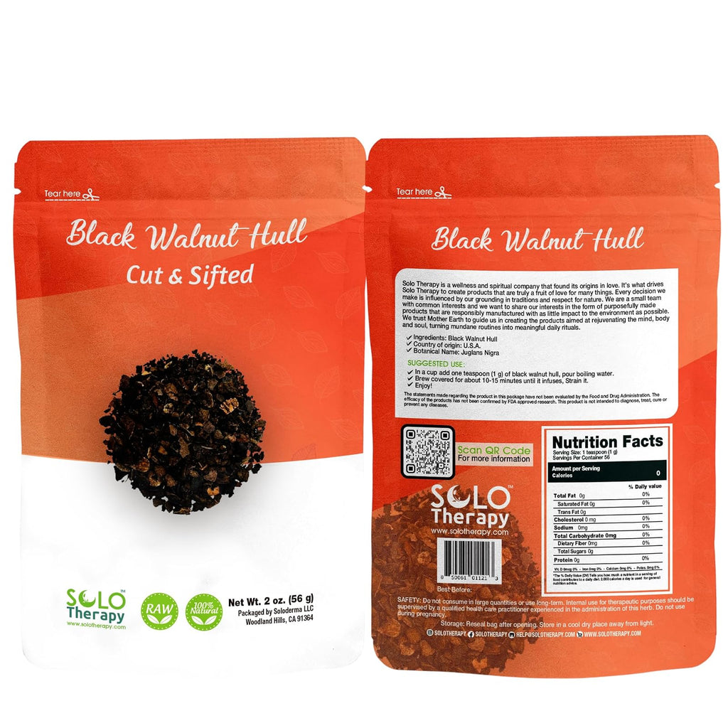 black walnut hull herbal tea