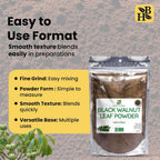 black walnut leaf for wellness