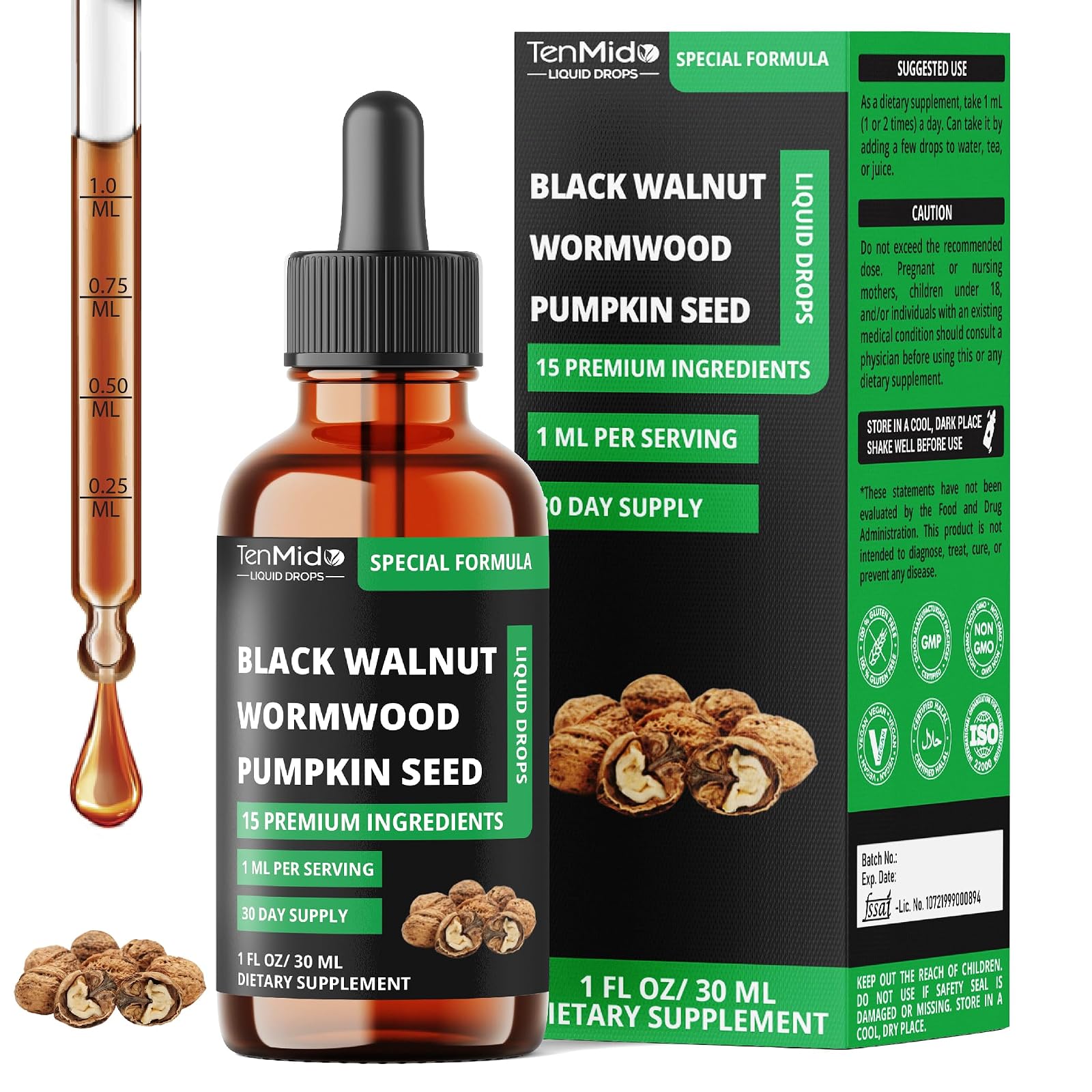 Black Walnut Liquid Drops for immunity