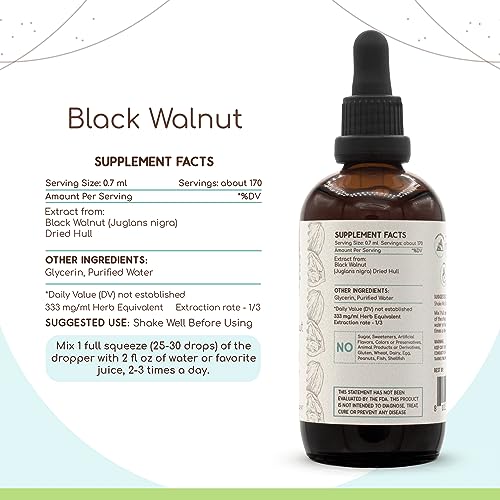 black walnut tincture for digestion