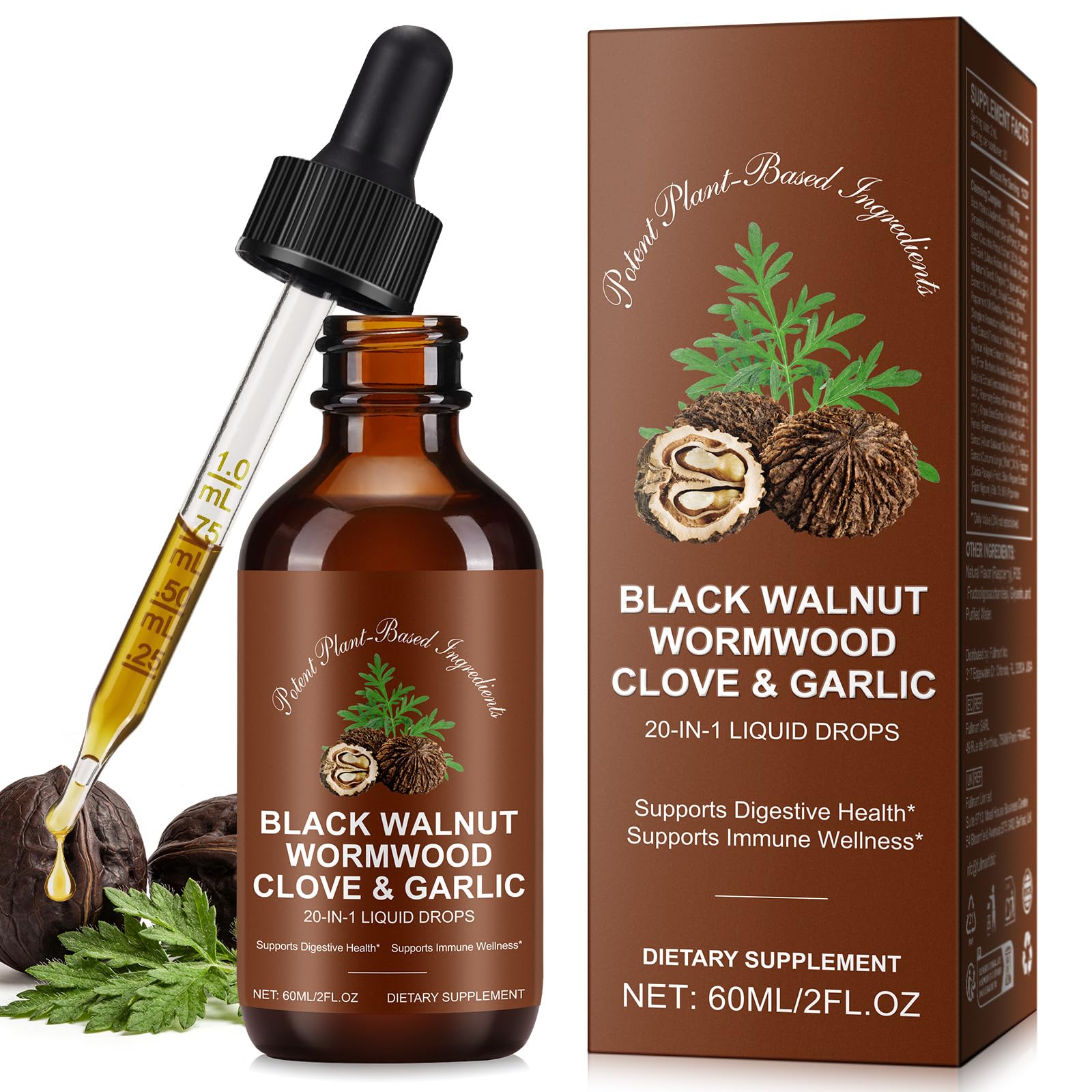 Black Walnut Wormwood Clove Tincture benefits