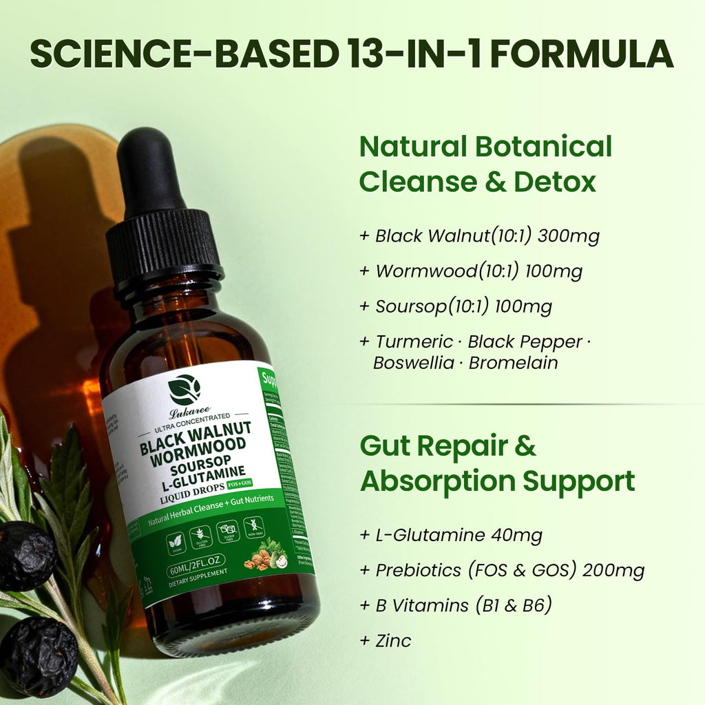 black walnut wormwood extract benefits