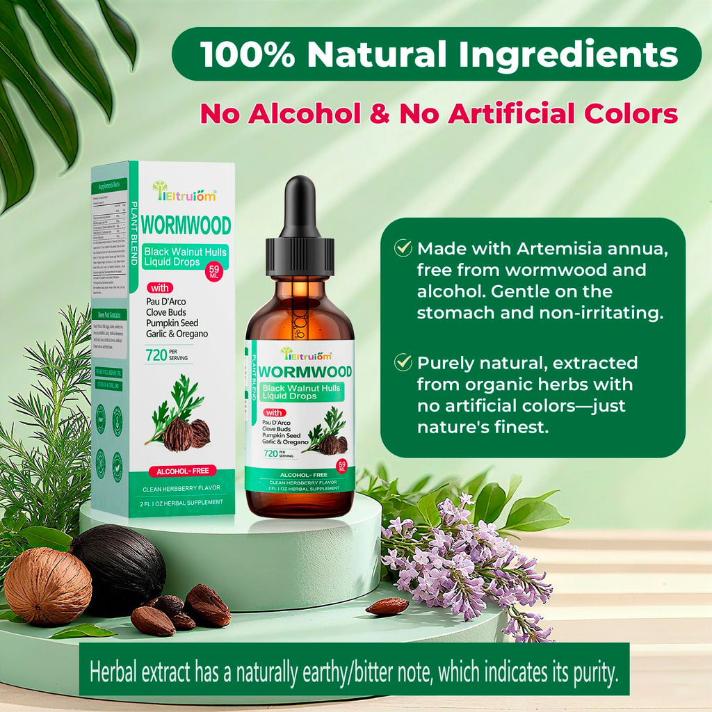 black walnut wormwood herbal tincture