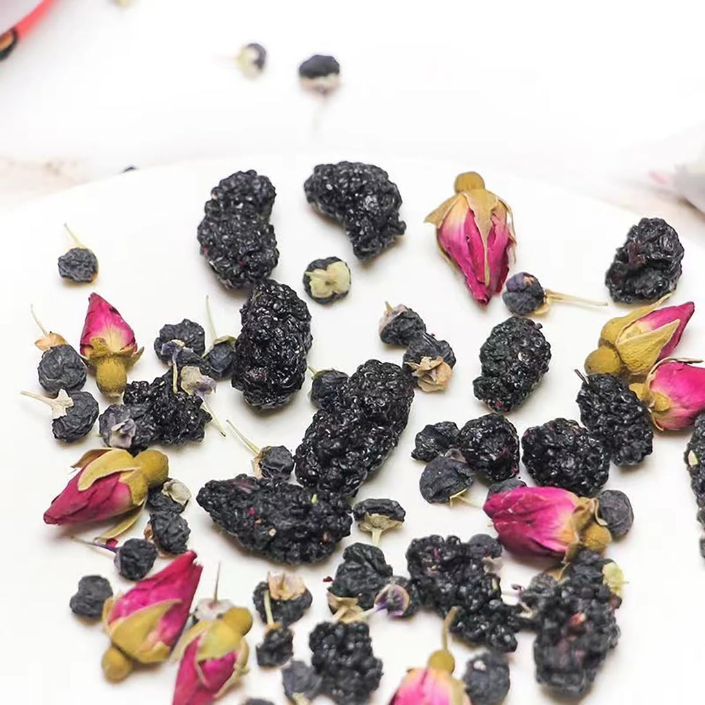 Black wolfberry rose tea benefits