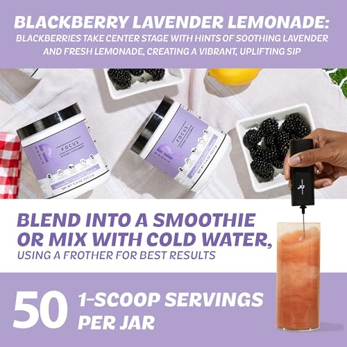 Blackberry flavour brain health supplement