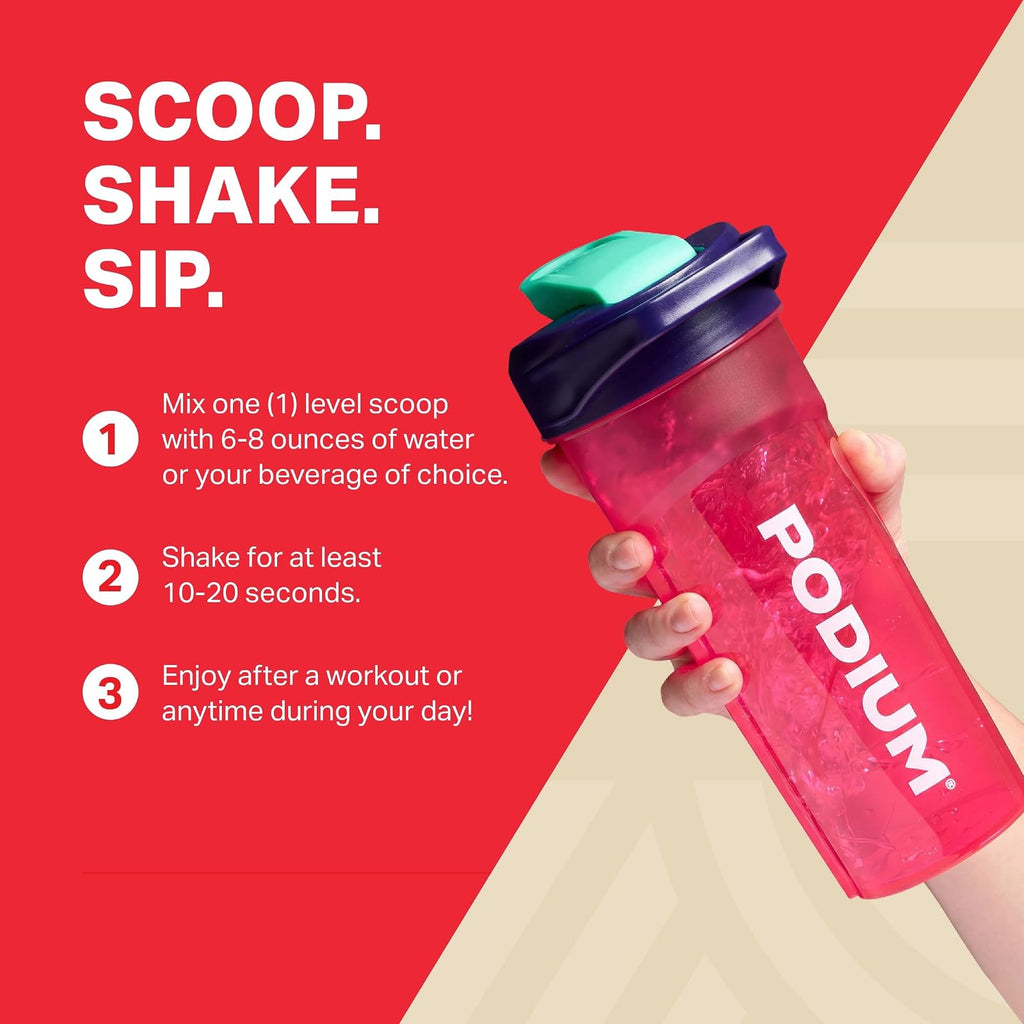 Blackberry flavour electrolyte drink mix