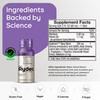 Blackberry flavour melatonin supplement