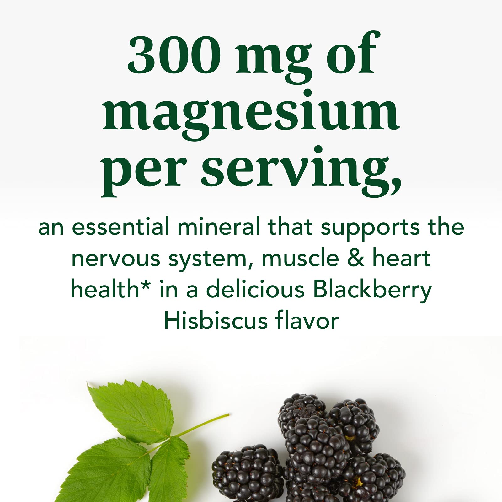 Blackberry Hibiscus magnesium drink mix