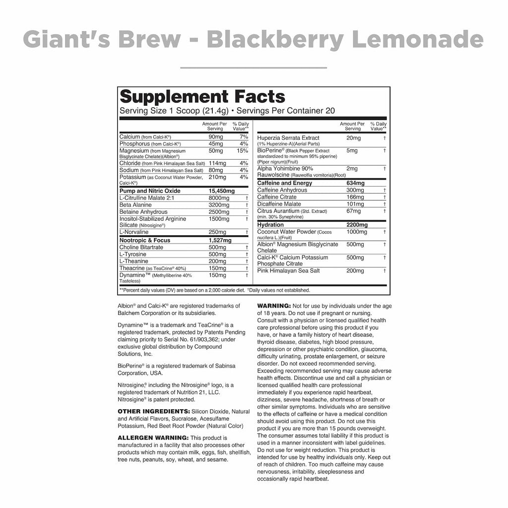 Blackberry lemonade energy booster