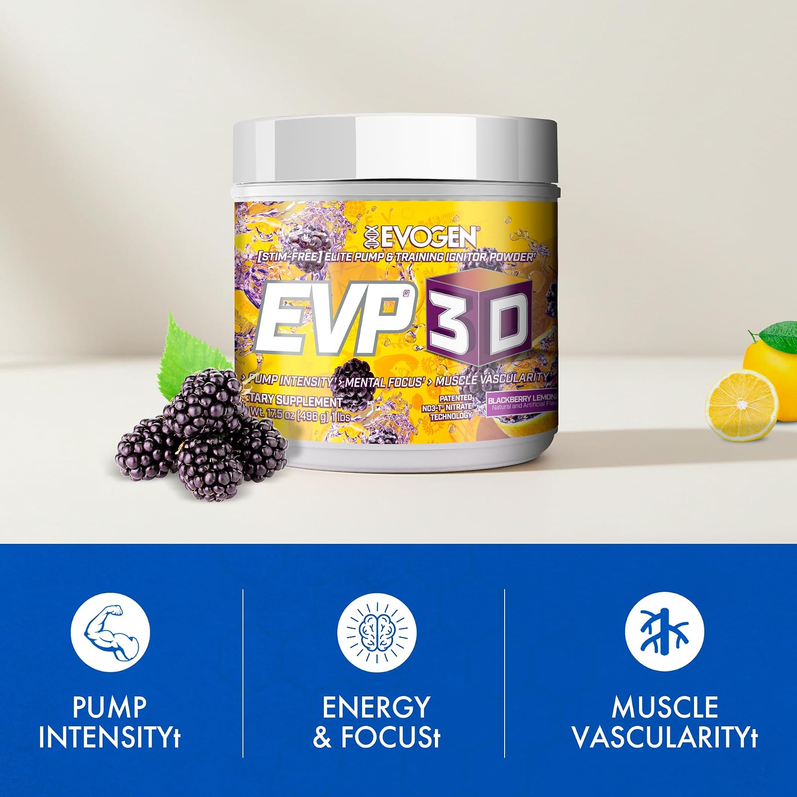 blackberry lemonade flavour pre-workout drink