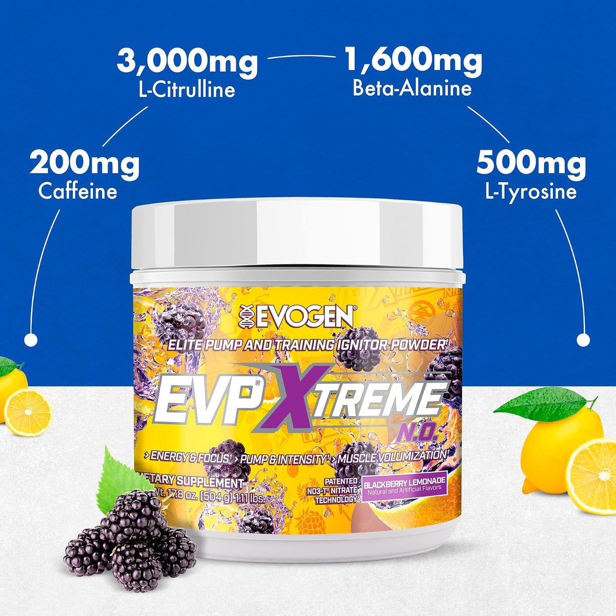 blackberry lemonade flavour pre-workout
