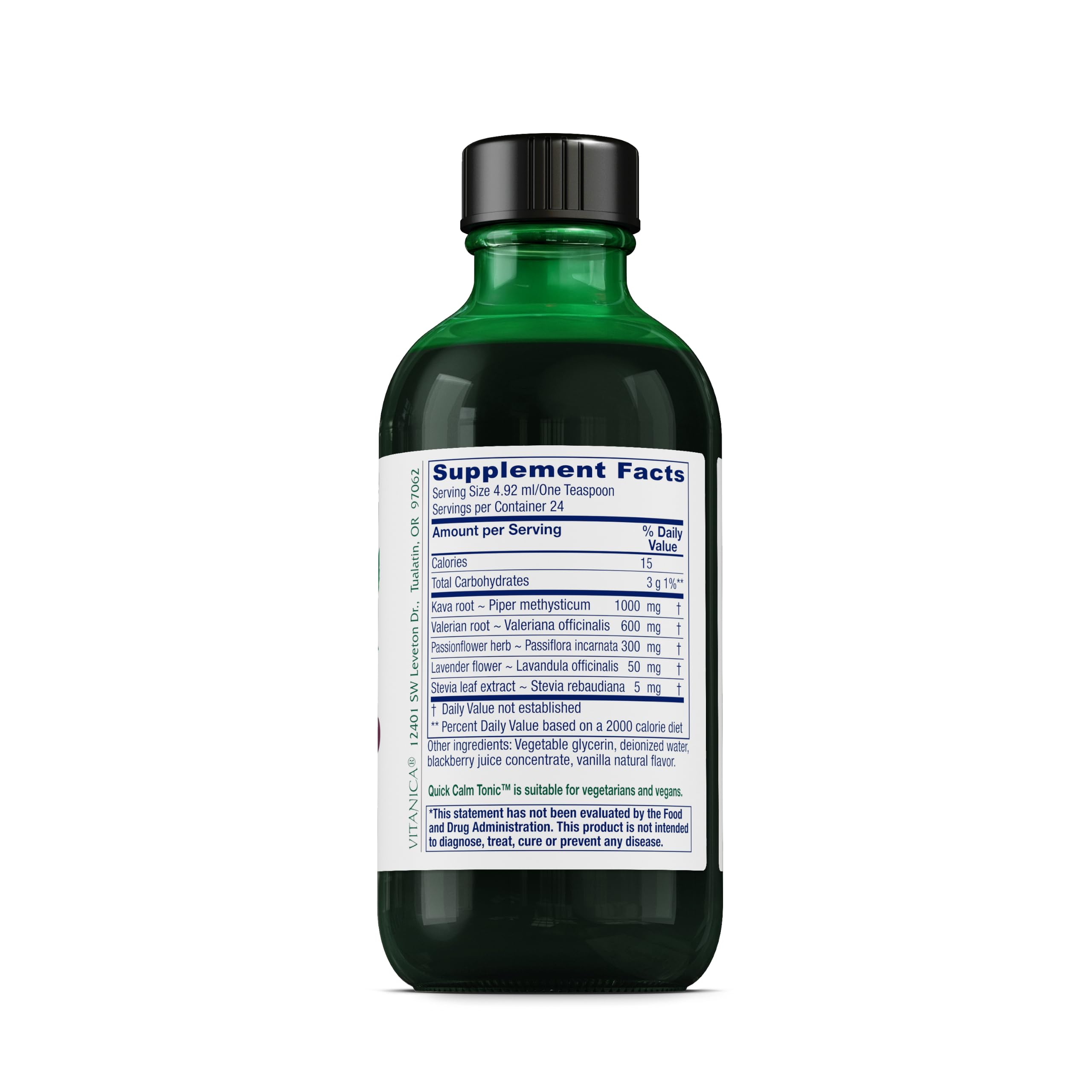 Blackberry vanilla valerian sleep aid