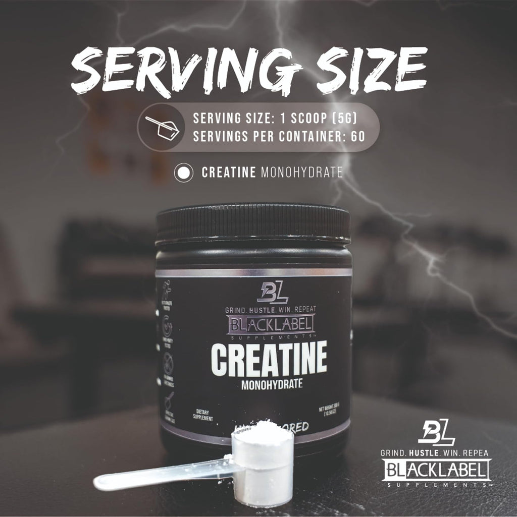 Blacklabel creatine for enhanced performance