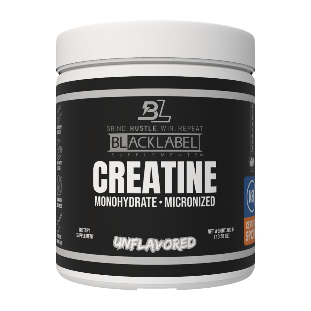Blacklabel creatine monohydrate powder benefits