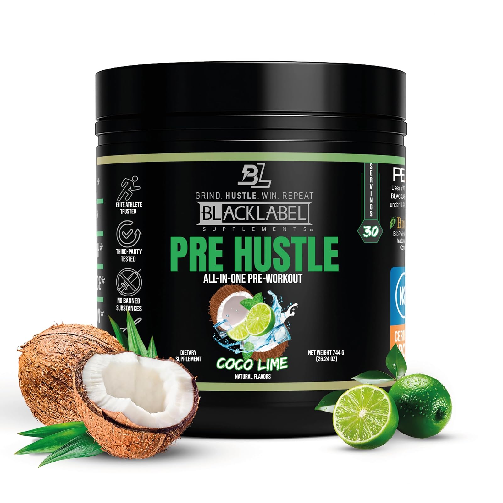 Blacklabel PRE Hustle V3 energy boost