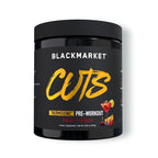 BLACKMARKET CUTS pre-workout energy boost