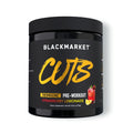 BLACKMARKET CUTS pre workout strawberry lemonade
