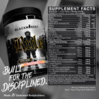 BLACKMARKET pre-workout for energy and focus