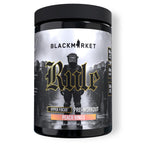 BLACKMARKET pre-workout peach rings flavor