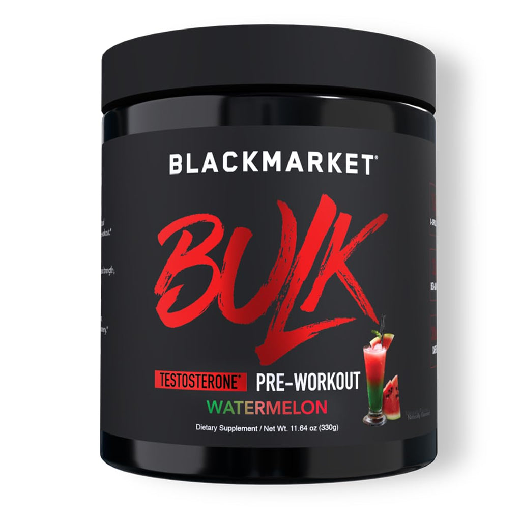BLACKMARKET pre workout watermelon flavour