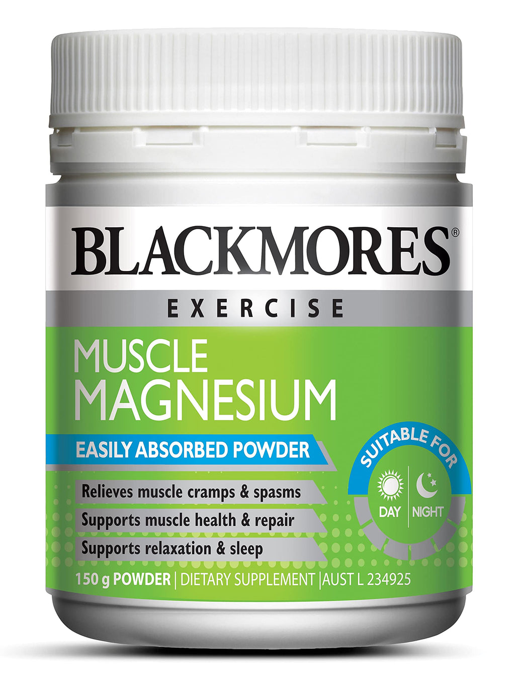 Blackmores magnesium powder for muscle recovery