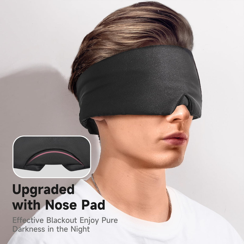 blackout eye mask for side sleepers