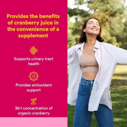 bladder health cranberry concentrate capsules