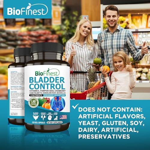 Bladder health supplement with herbs