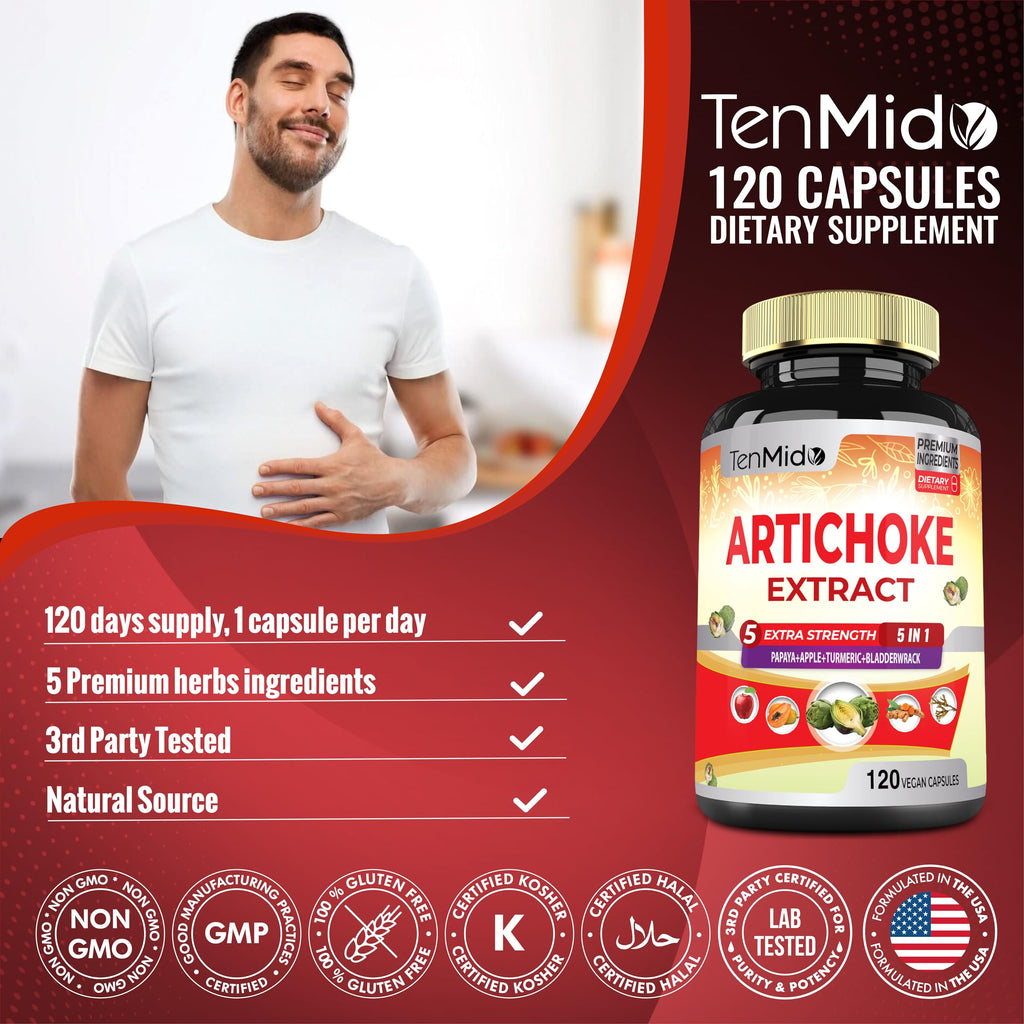 bladderwrack and artichoke extract blend