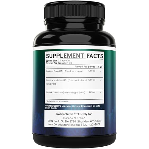 Bladderwrack and burdock root benefits