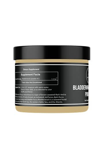 Bladderwrack extract for thyroid support