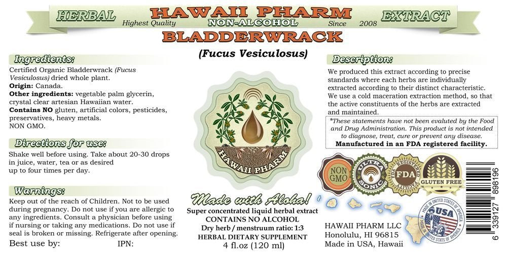 Bladderwrack glycerite for immune support