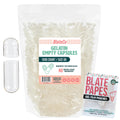 BlateCo clear gelatin capsules