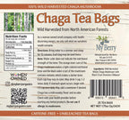 bleach-free chaga tea bags