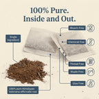 Bleach-free tea bags for health