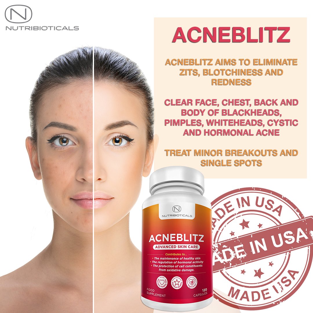 blemish control blended vitamin supplements