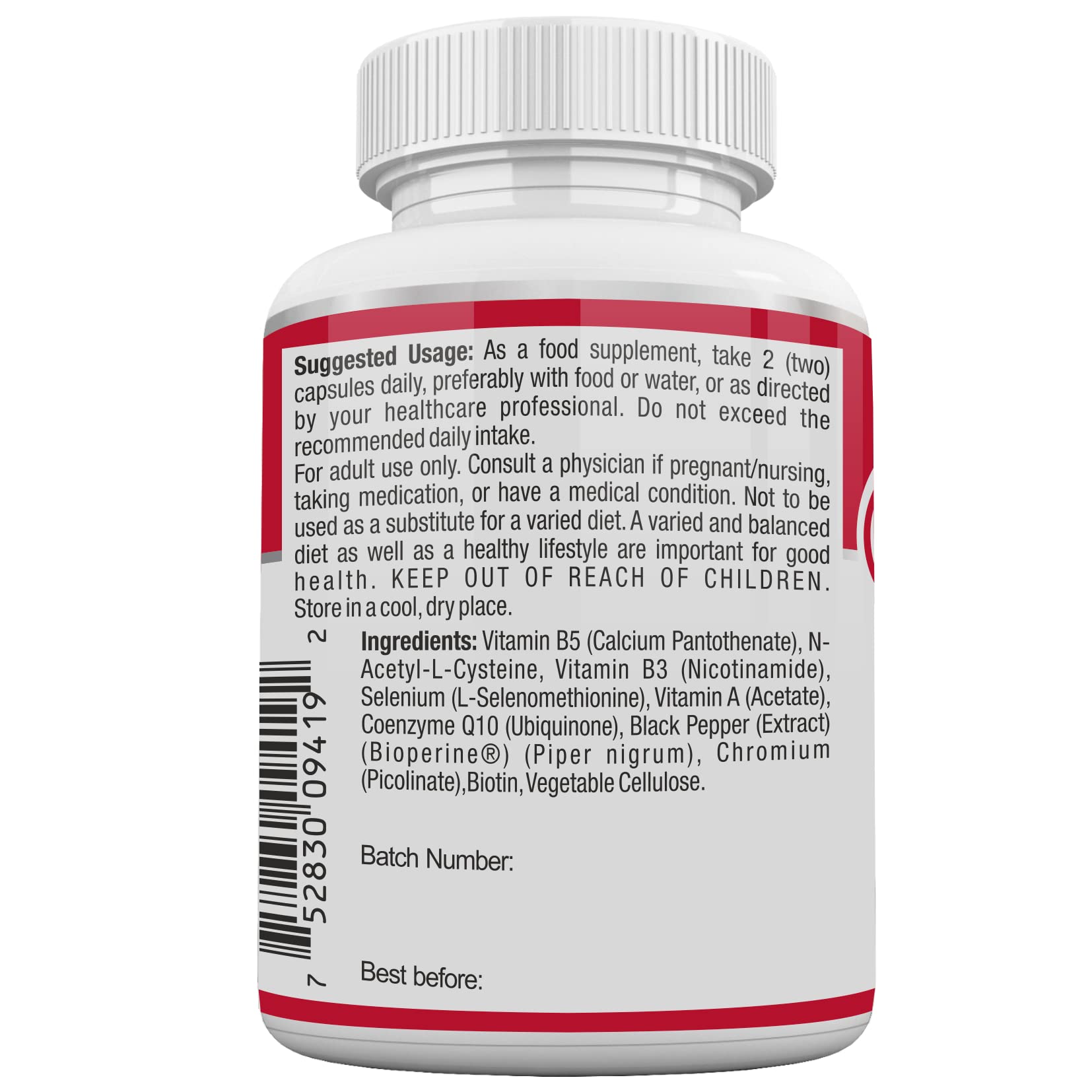 blemish-fighting blended supplements for men