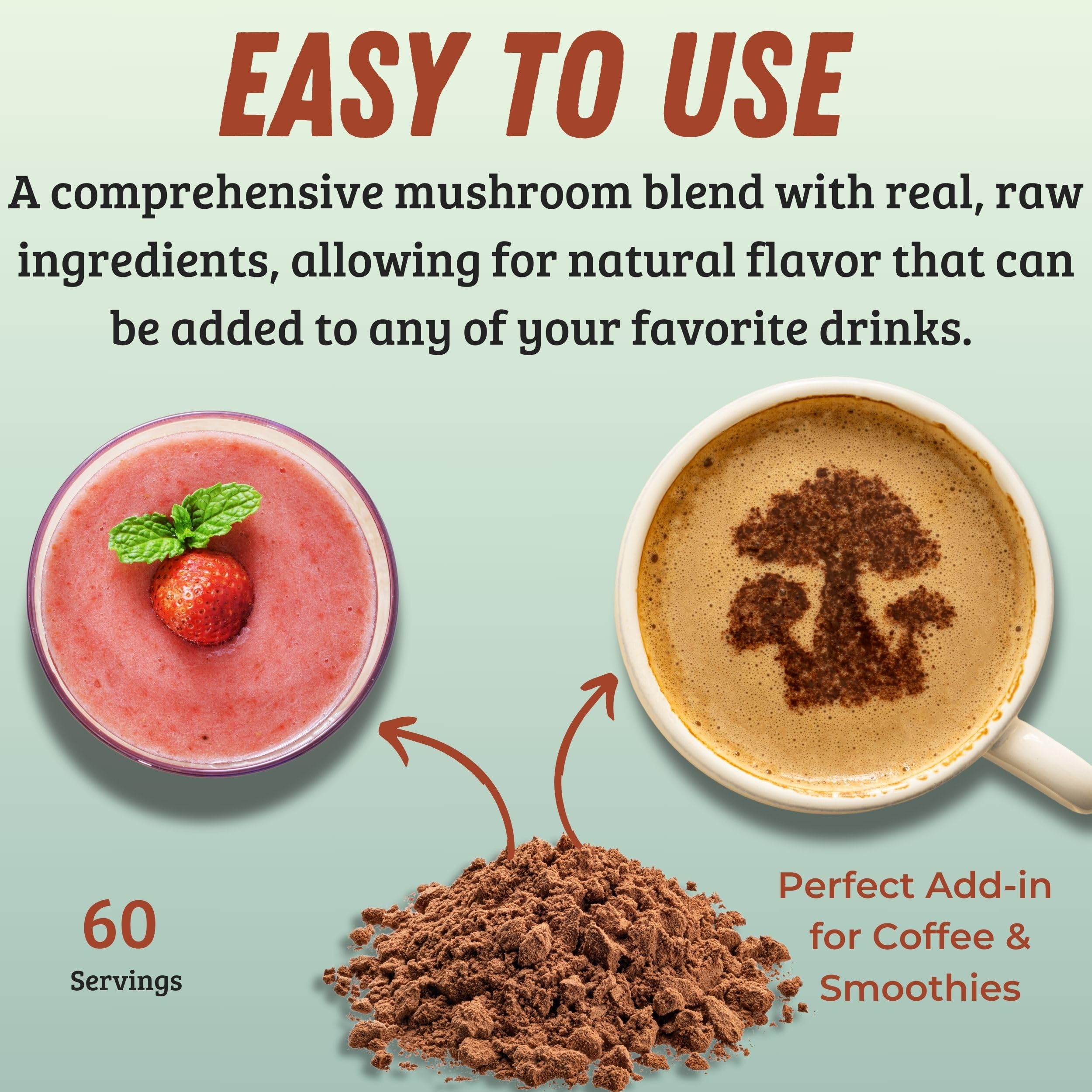 blend of mushrooms for mental clarity