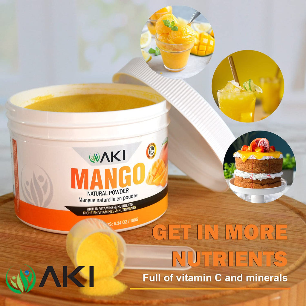 blend vitamins with mango extract powder