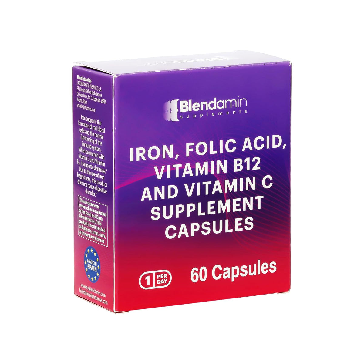Blendamin iron for better absorption