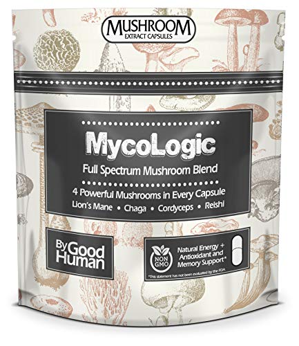 Blended Mushroom Capsules for energy boost