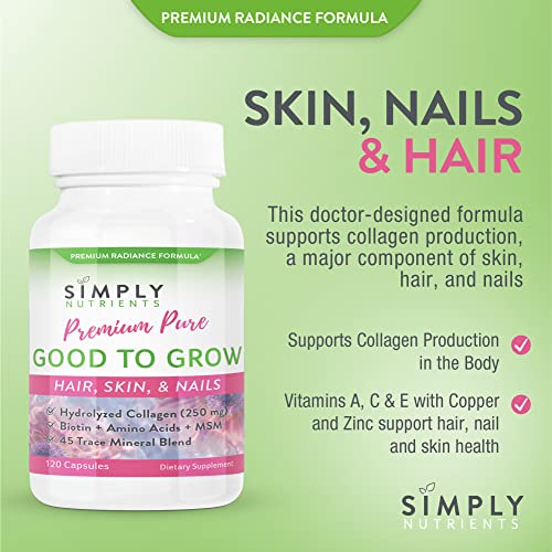 blended supplements for a healthy glow