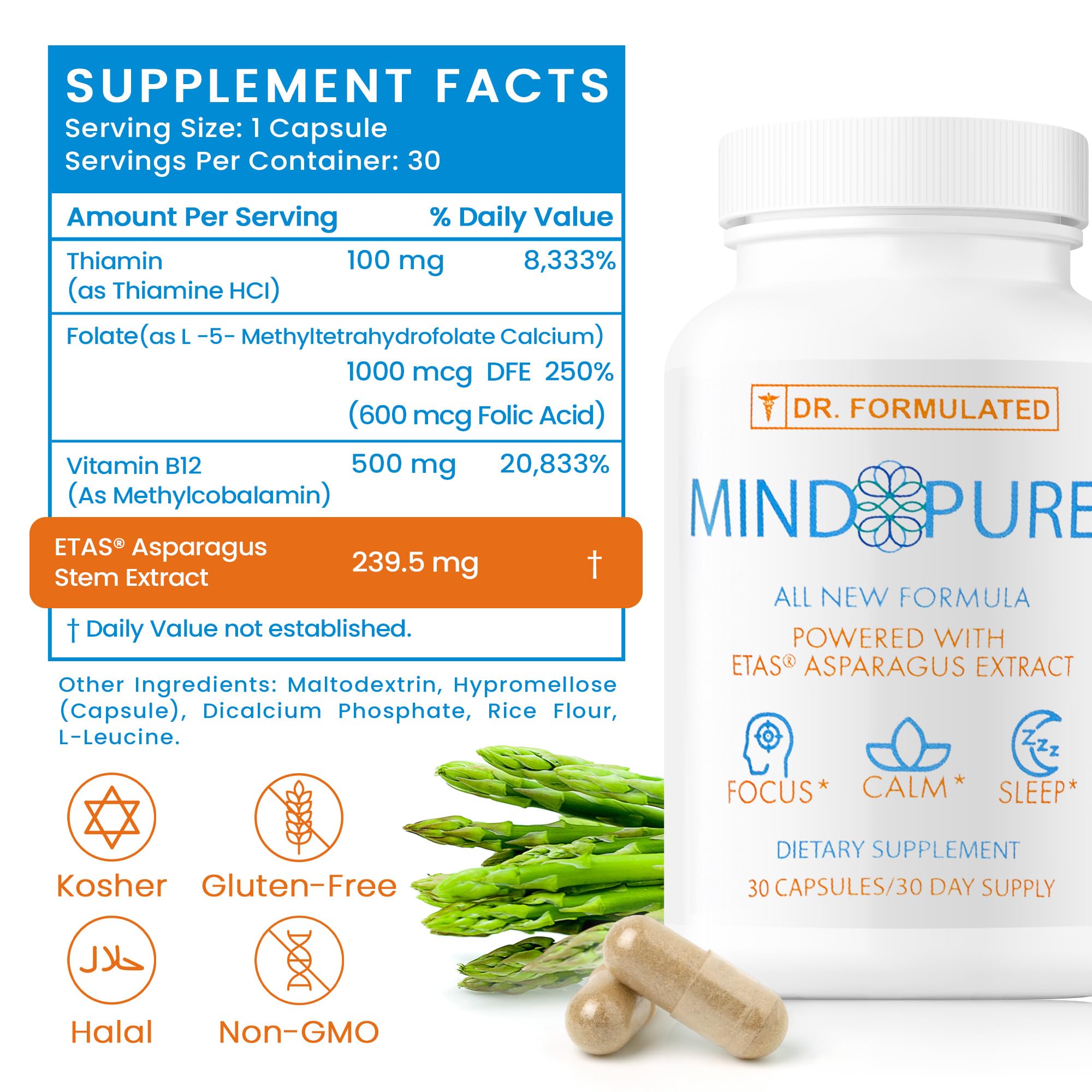blended supplements for a sharper mind