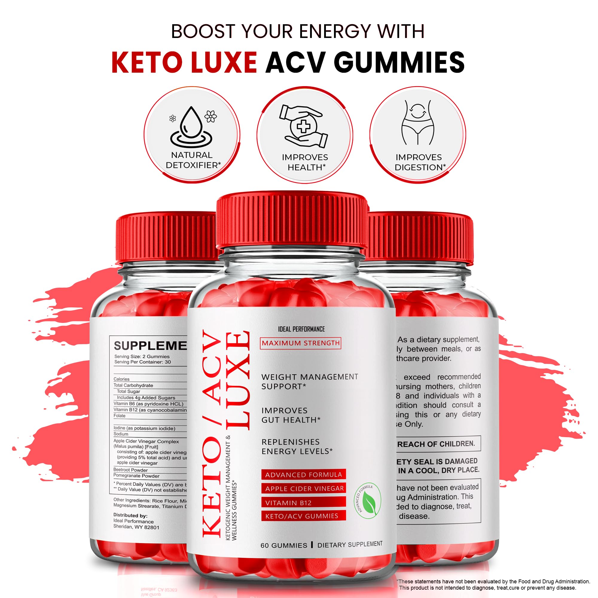 Blended supplements for active lifestyle