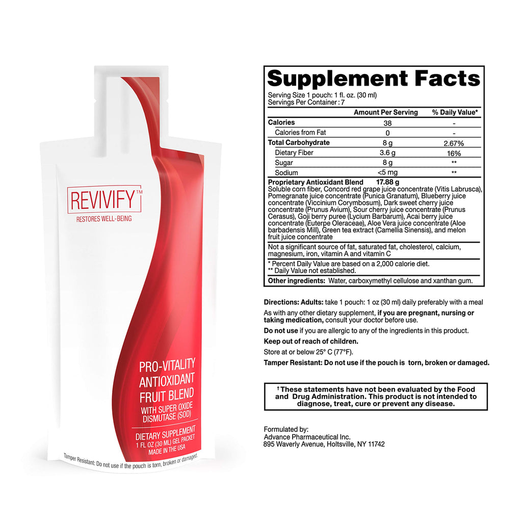 Blended supplements for active lifestyles